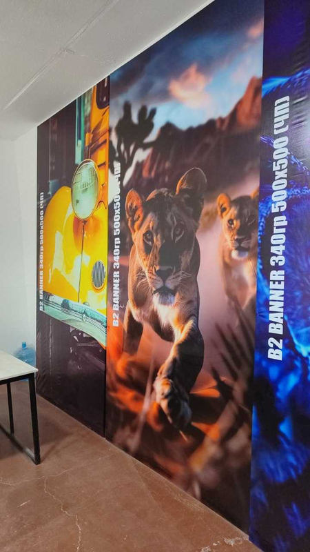 Tashqi reklamalar uchun BANNERLAR 16 000 dan m2 uchun