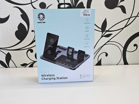 ПРОДАМ GreenLion 4в1 Беспроводное зарядное устройство. Состояние НОВОЕ