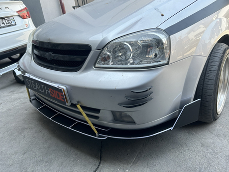 Lacetti tuning bampera. Lacetti gentra передняя Губа сплиттер