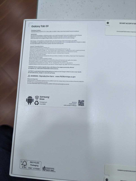 Продается Samsung Galaxy Tab S9 WIFI 128GB
