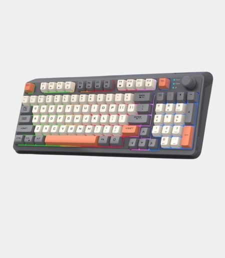 Игровая беспроводная мембранная клавиатура XUNFOX K94, бесшумная
