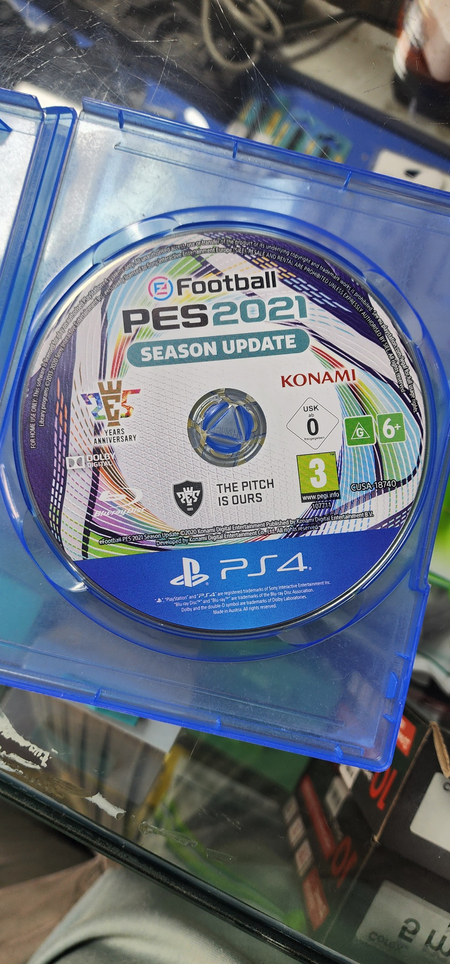 Продается диск для PS4 и PS5 PES 2021