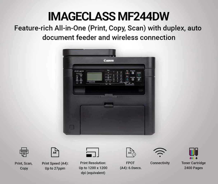 Принтер Canon MF244dw image Class (3в1)