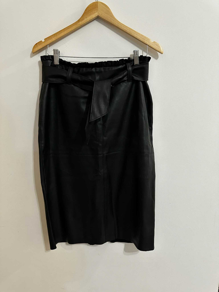 Юбка-карандаш Zara из эко-кожи