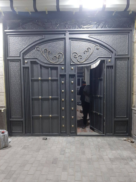 Ворота решетки перила покраска и ремонт ворота