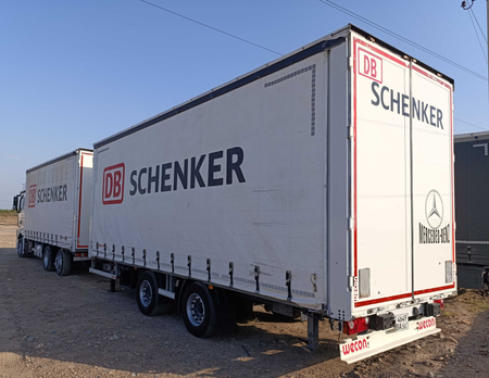 Actros paravoz 2015y 120kub