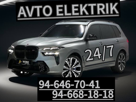 Elektrik xzmati mashina ochish 24 7