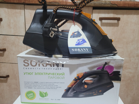 Новый утюг Sokany