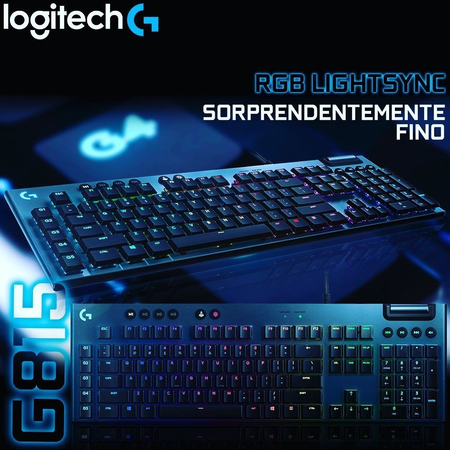 Русская Раскладка!Механическая Проводная Клавиатура Logitech G815 RGB