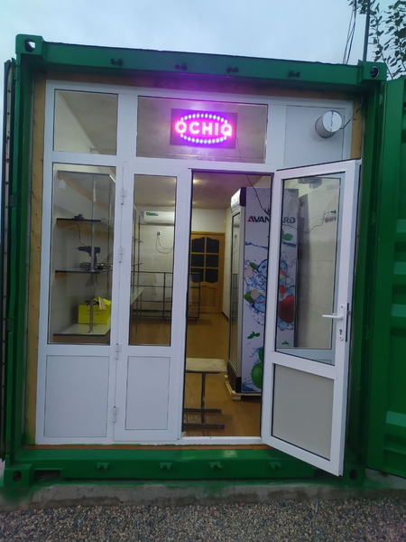 Kontener dukon yoki ofis sotiladi