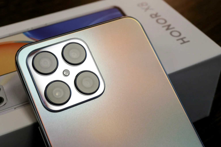 honor x8 8x titanium silver