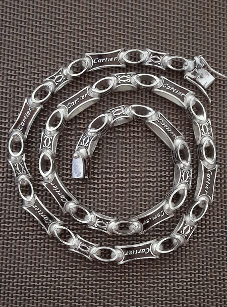 Тросс Бисмарк,серебро925пр.