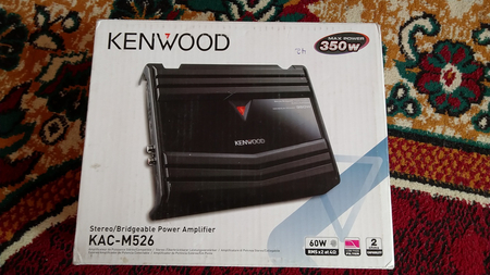 Pioneer магнитола   KENWOOD усилитель KENWOOD колонки