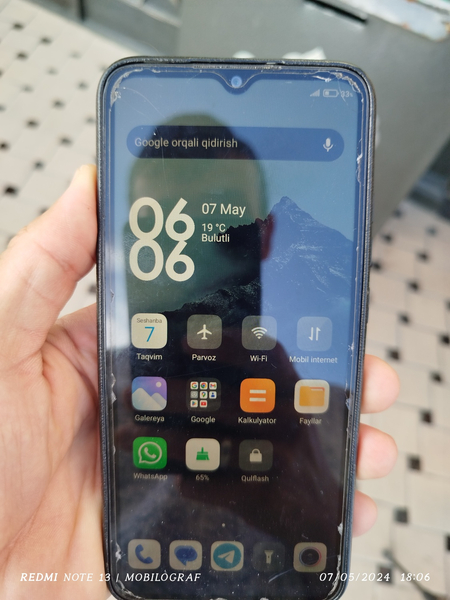 Redmi 9 A (suv tekin) telefon