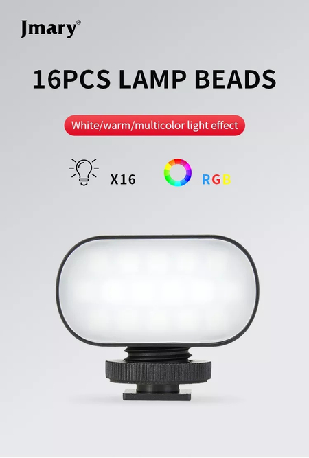 Jmary Mini RGB Video Fill Light гарантия и доставка