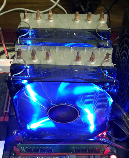 Deepcool Neptwin v2 Башня 6ю трубками 2x120mm