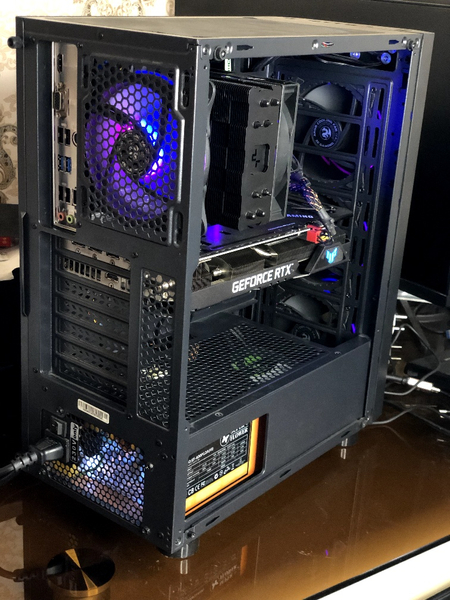 Готовый ПК для игр и 3Д Графики ARGB кейс i5 12400, RTX 3060 12Gb TUF