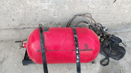 Metan balon 80 talik 3 pokoliniya komplekt