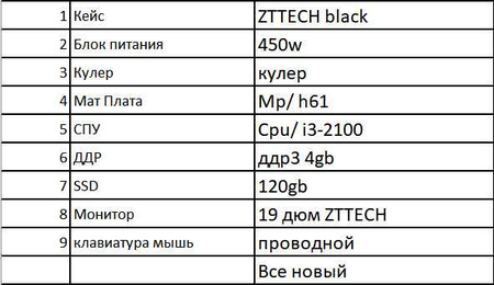Новый компьютер + монитор