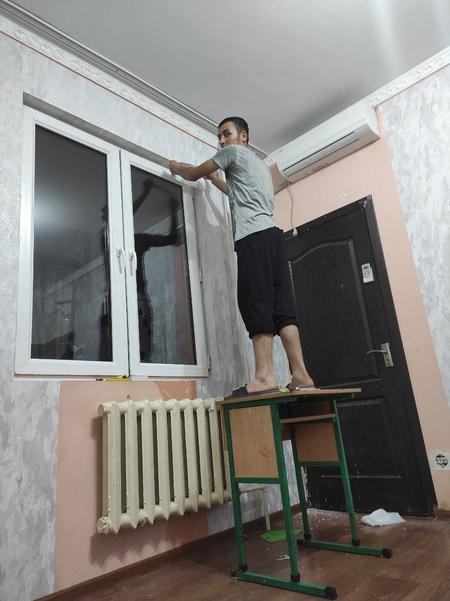 Качественная поклейка обоев