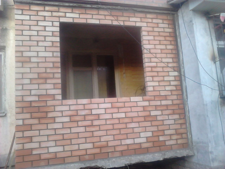 Кладка балконов ремонт под ключ