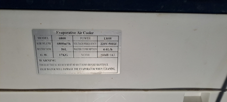 Air Cooler,Havo sovutgich