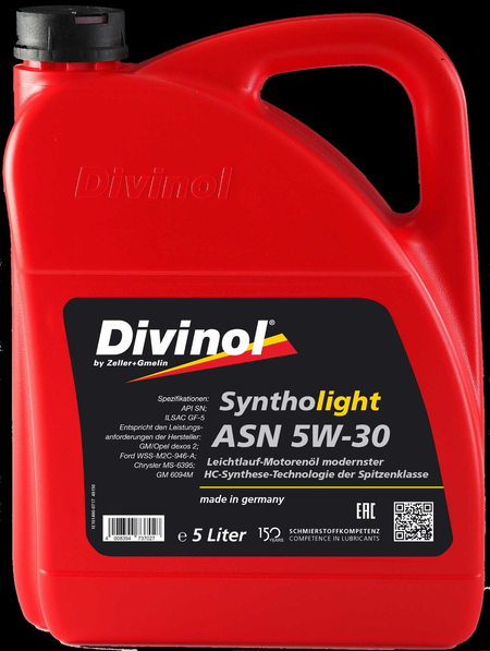 Divinol Syntholight ASN 5W-30 4л