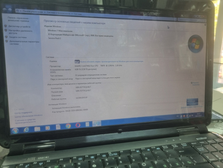 Asus notebook 320gb hdd