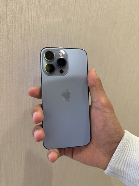 Iphone 13 pro yomkost85%128gb rk/a region rangi blue xolati 100% ideal