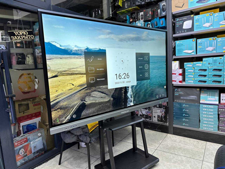 Интерактивный панель от бренда FACECOM 75 дюймов