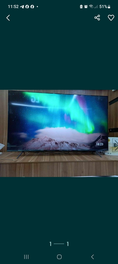 Телевизор HISENSE 43 диагональ смарт тв