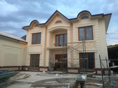 Travertin Fasad va Boshqa Fasad Ishlari