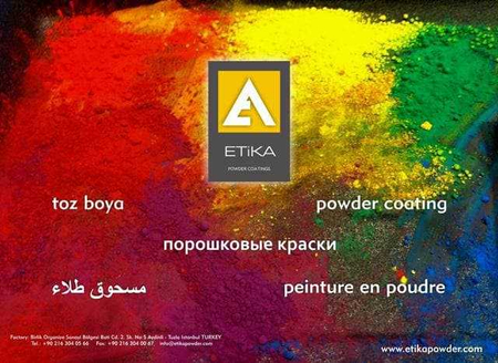 Порошковая краска Etika. Официальный дилер. Kukunli bo'yoq/kraska.