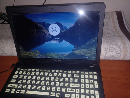 ASUS X550LDV оперативная память: 8Гб, SSD: 128 Гб, HDD: 512Гб