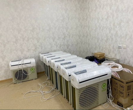 Кондиционеров установка