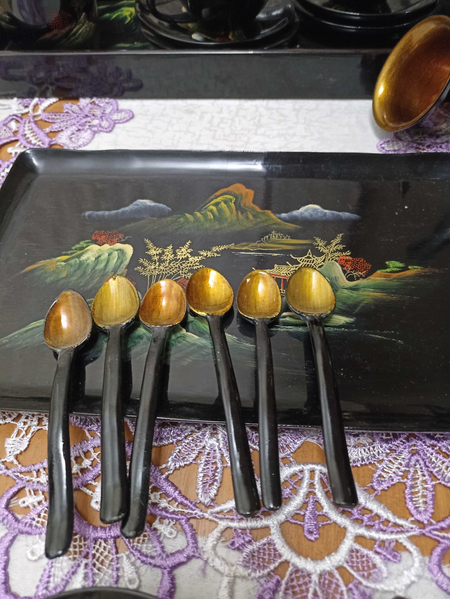 Чайный и кофейный сервизы КИТАЙ 50е  годы Раритет