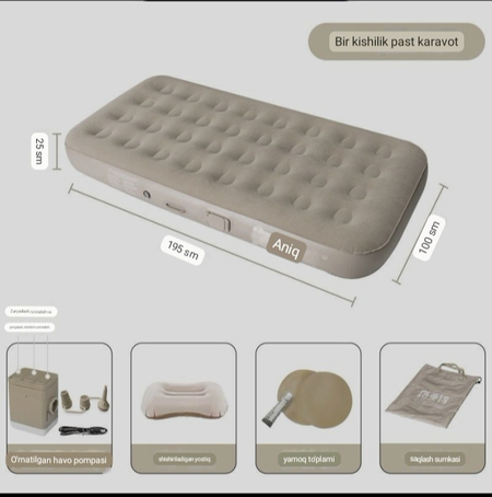 Ishiriladigan yumshoq matras