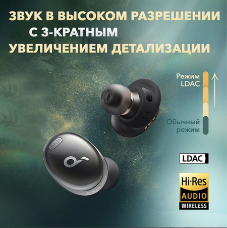 Беспроводные наушники Anker Liberty 3 Pro с адаптивным шумоподавлением