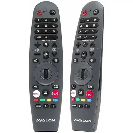 4K Телевизор 55 дюймов Avalon B55MQA800 Black