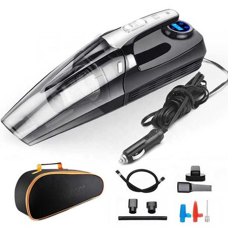 Автопылесос 120w 5/1 пылесос двойной фильтром насос фонарик манометр