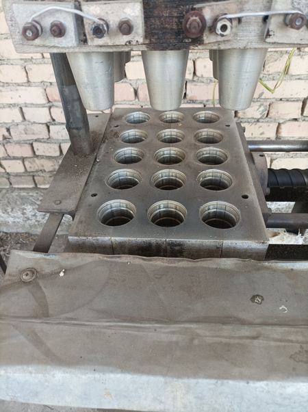 Мороженое вафли станок