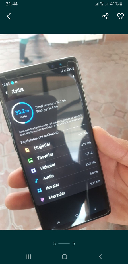 SAMSUNG NOTE 8 admenga