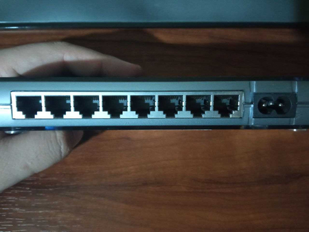 Гигабитный коммутатор hub - switch, свич - хаб