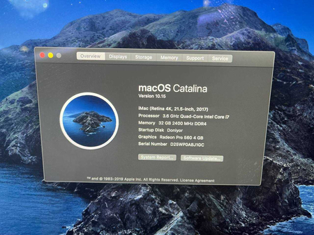 iMac Retina 4K 21.5-inch 2017 Intel Core i7