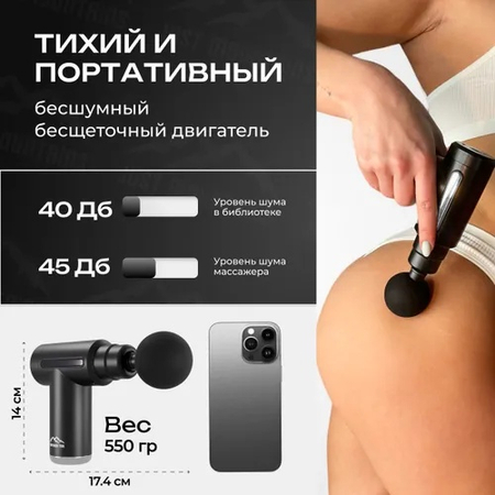 Массажёр для тела, спины,ног,рук,плеч вибрация