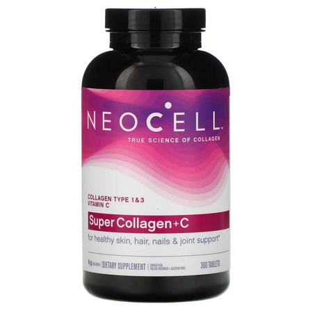 Neocell, Collagen + C, коллаген типа 1 и 3 с витамином C. kollagen