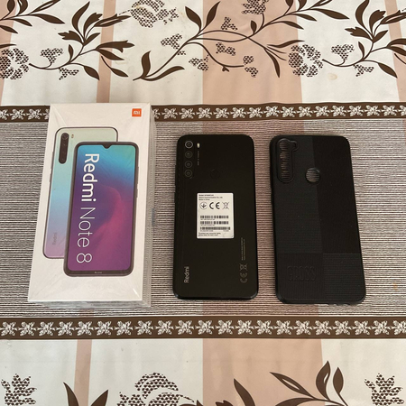 Redmi note 8 ideal 64 tali kar dak full