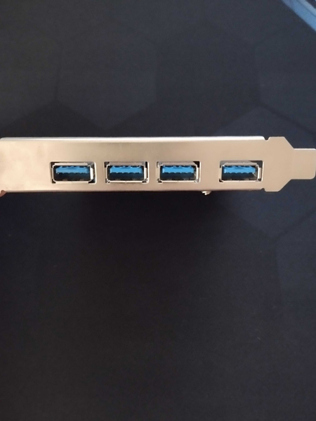 Плата расширения PCI Express PCIe USB 3.0, 4 портовый