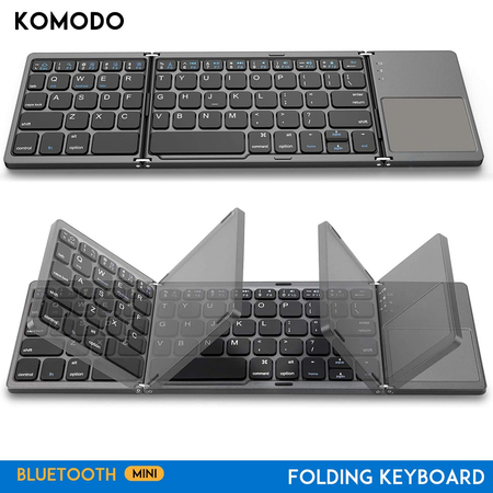 Складная bluetooth-клавиатура с Touchpad  оснащенная очень чувствитель