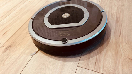I robot пылесос с станцией с пультом рабочий
